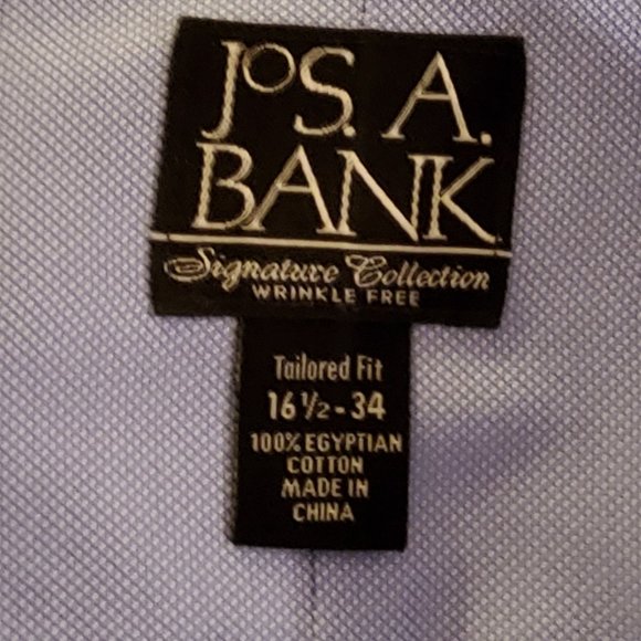 Jos. A. Bank | Shirts | Jos A Banks Mens Dress Shirt Cufflinks Needed ...